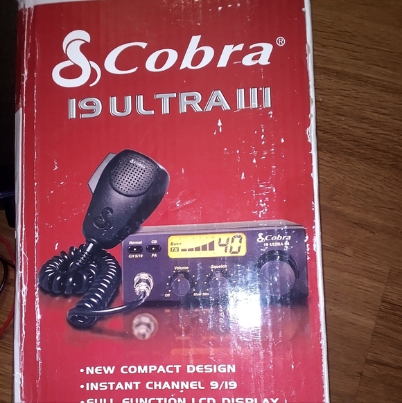 Cobra | Portable Audio & Video | Cobra 9 Ultra Iii Black Cb Radio ...